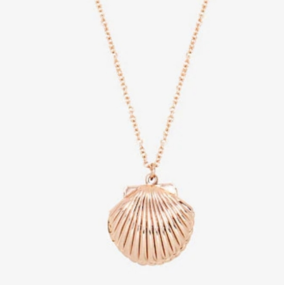 Disney | Jewelry | Disneys Little Mermaid Sea Shell Locket | Poshmark